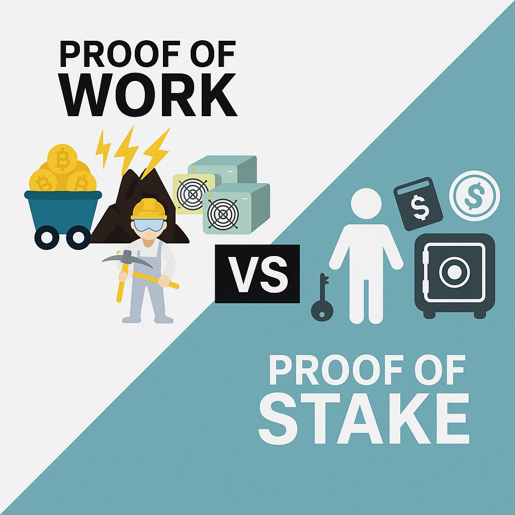 Proof-of-Work(PoW) vs Proof-of-Stake(PoS)…The Present and Future of ...