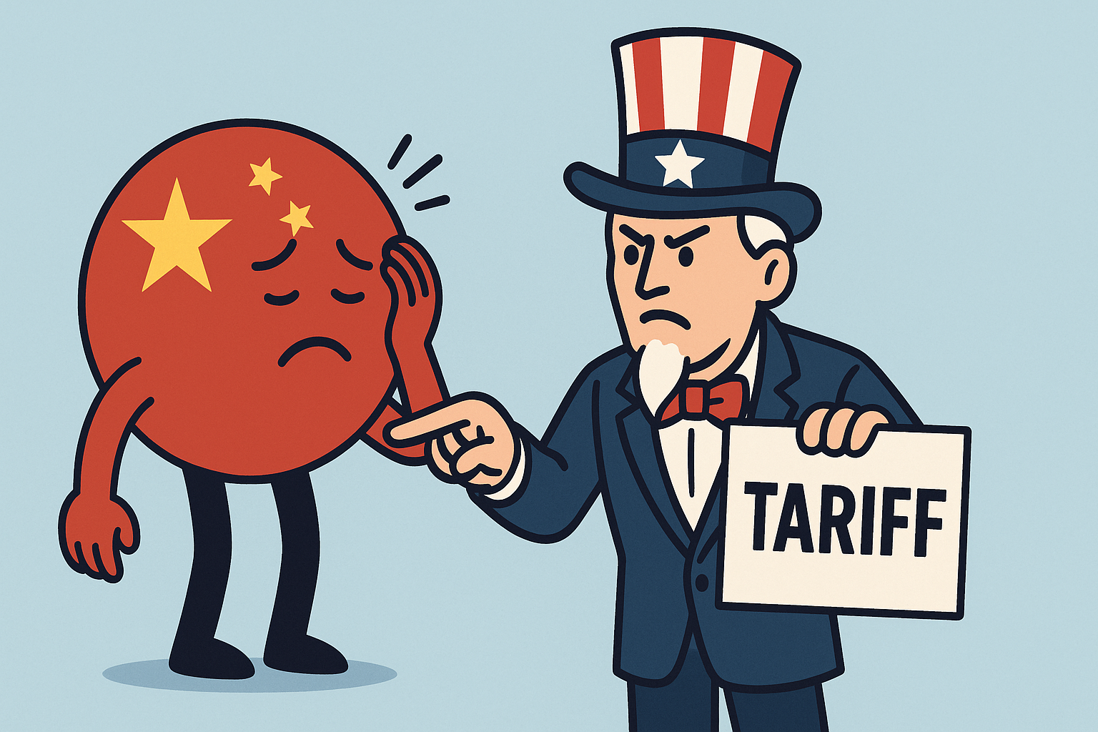 Trump "Finalizing Negotiations with China... Tariffs of 15-50% on Non ...