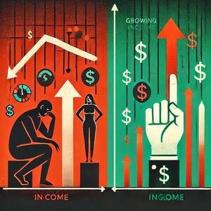 Low-Income Earners' Wages Decrease, High-Income Earners' Incomes ...