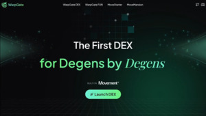 Movement (MOVE) Ecosystem DEX WarpGate Undergoes Major UI Upgrade “Ready for MOVE Mainnet Launch”