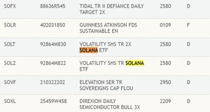 Solana (SOL) ETF Listed on DTCC… Expanded Access for Institutional Investors