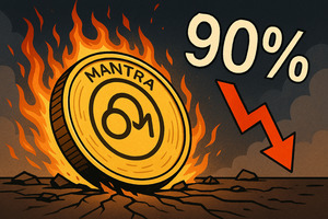 Mantra Token Plummets Over 90%... "Worst Collapse Since the Luna Incident"