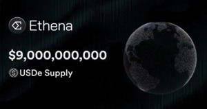 Etena(ENA) USDe Supply Surpasses $9 Billion... $2.7 Billion Surge ...